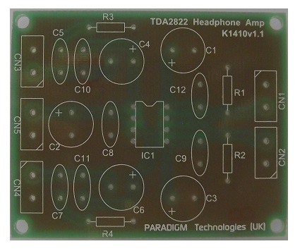 Paradigm Tech TDA2822 Ultra SE Headphone Amplifier Kit | PTK1412